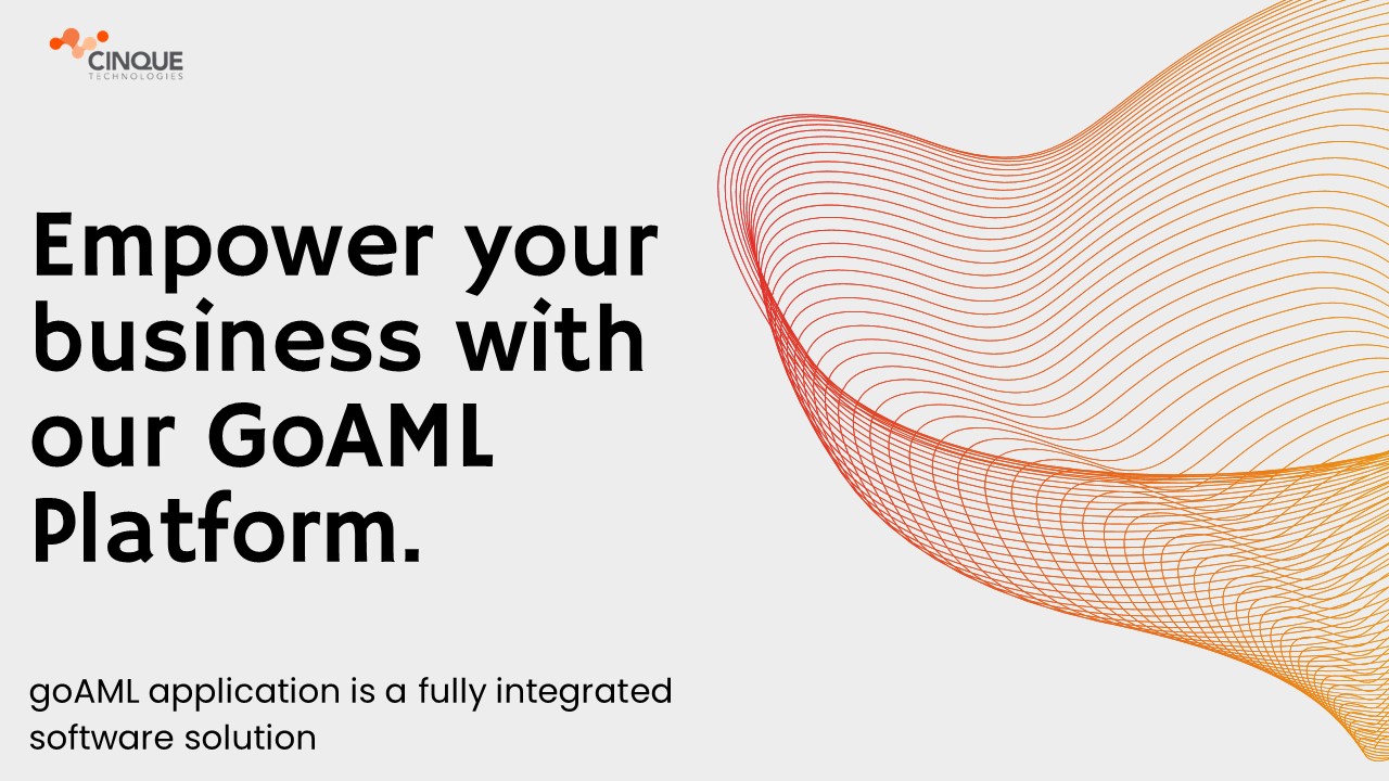 GoAml Solution presentation | free to download