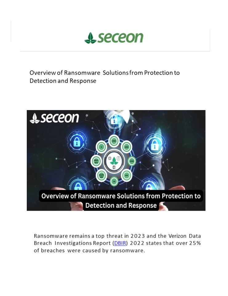 PPT – Overview of Ransomware Solutions from Protection to Detection and ...