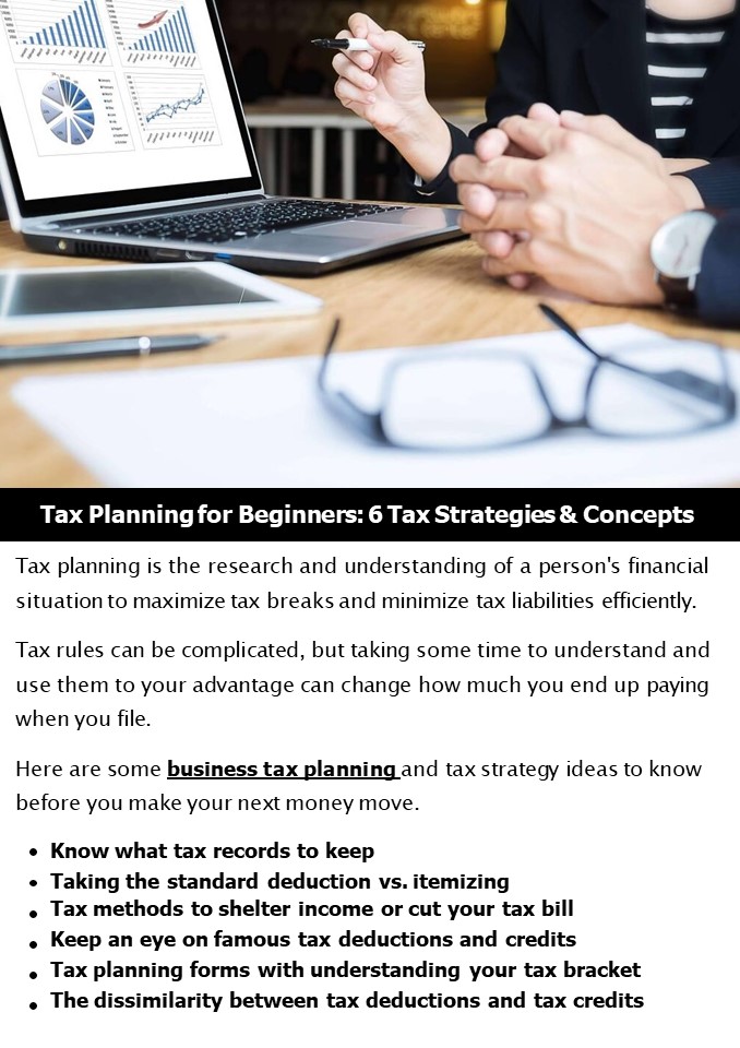 Tax Planning for Beginners: 6 Tax Strategies & Concepts presentation ...