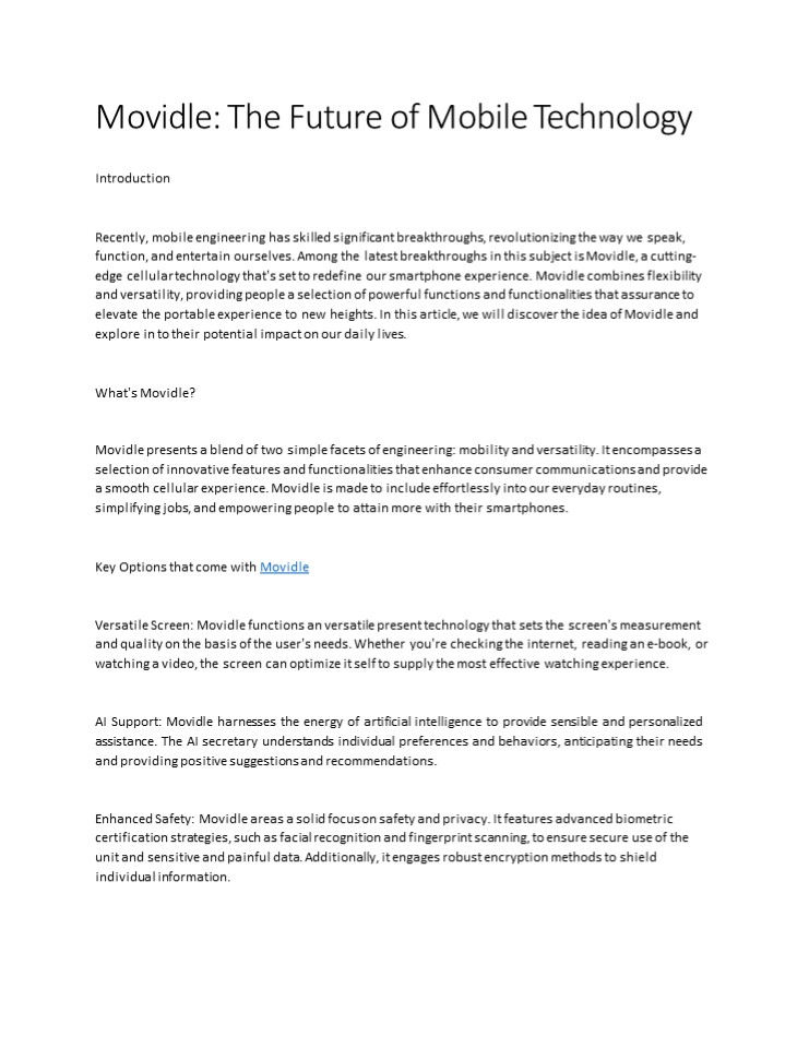 PPT – Movidle: The Future of Mobile Technology PowerPoint presentation ...