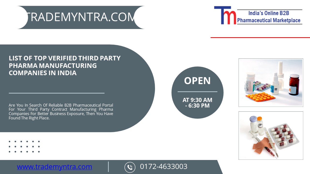 PPT – List Of Top Verified Third Party Pharma Manufacturing Companies In India PowerPoint ...
