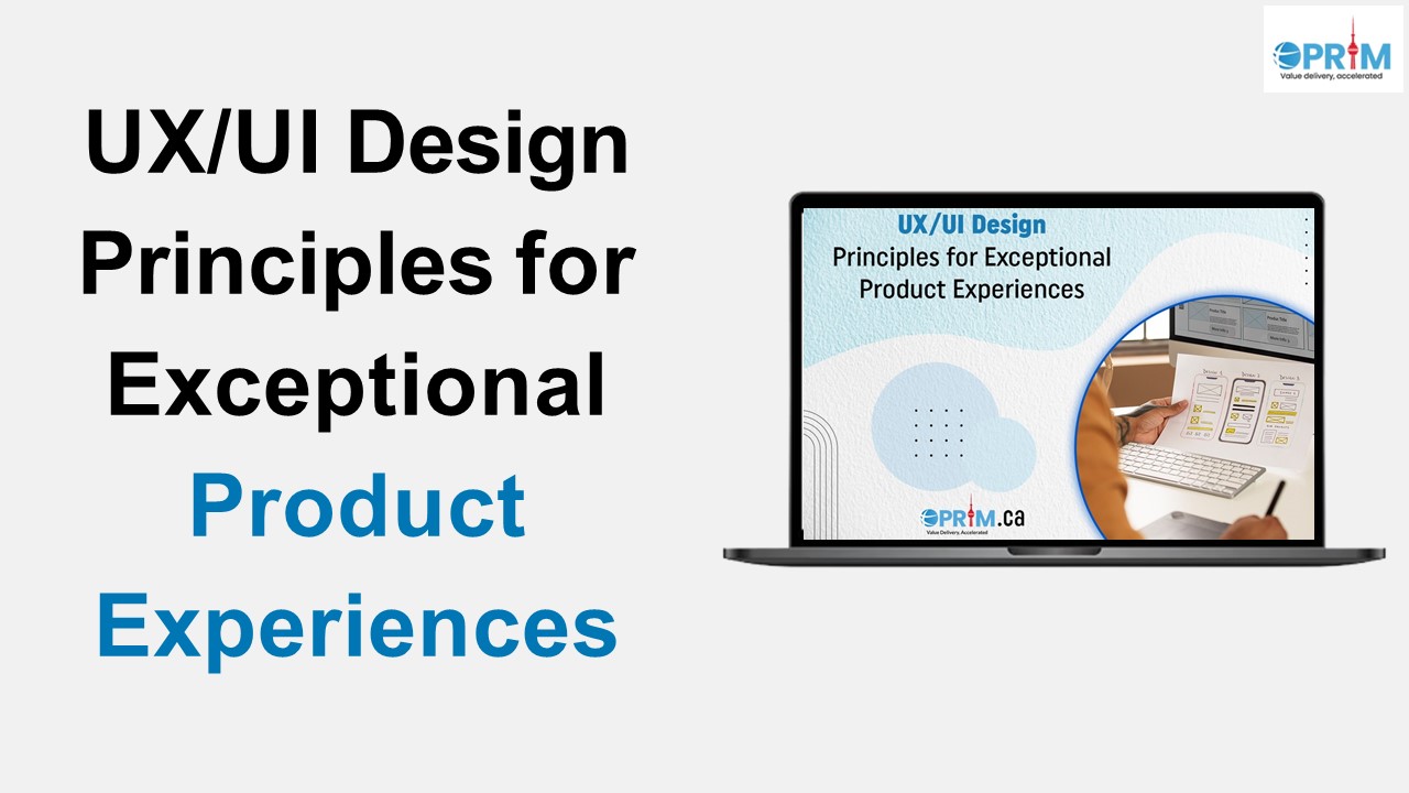 UX/UI Design Principles for Exceptional Product Experiences presentation | free to download
