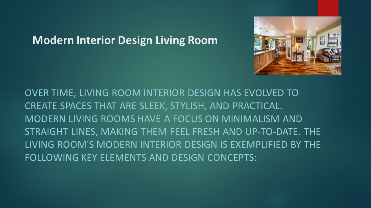 PPT – Modern Interior Design Living Room PowerPoint presentation | free ...