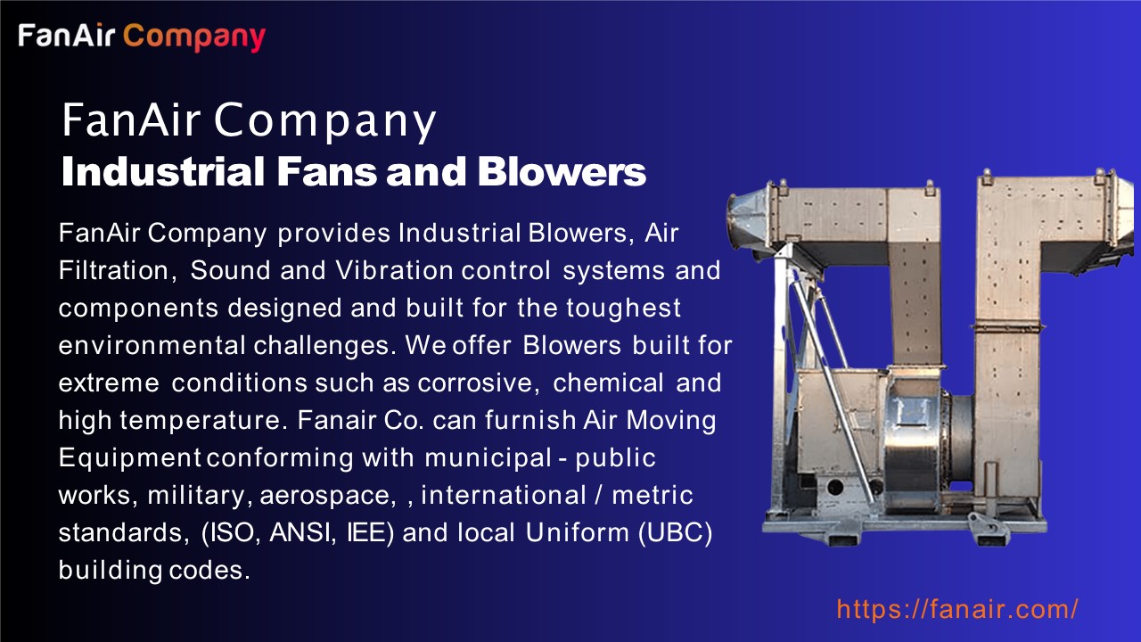 Industrial fans and Blowers presentation | free to download
