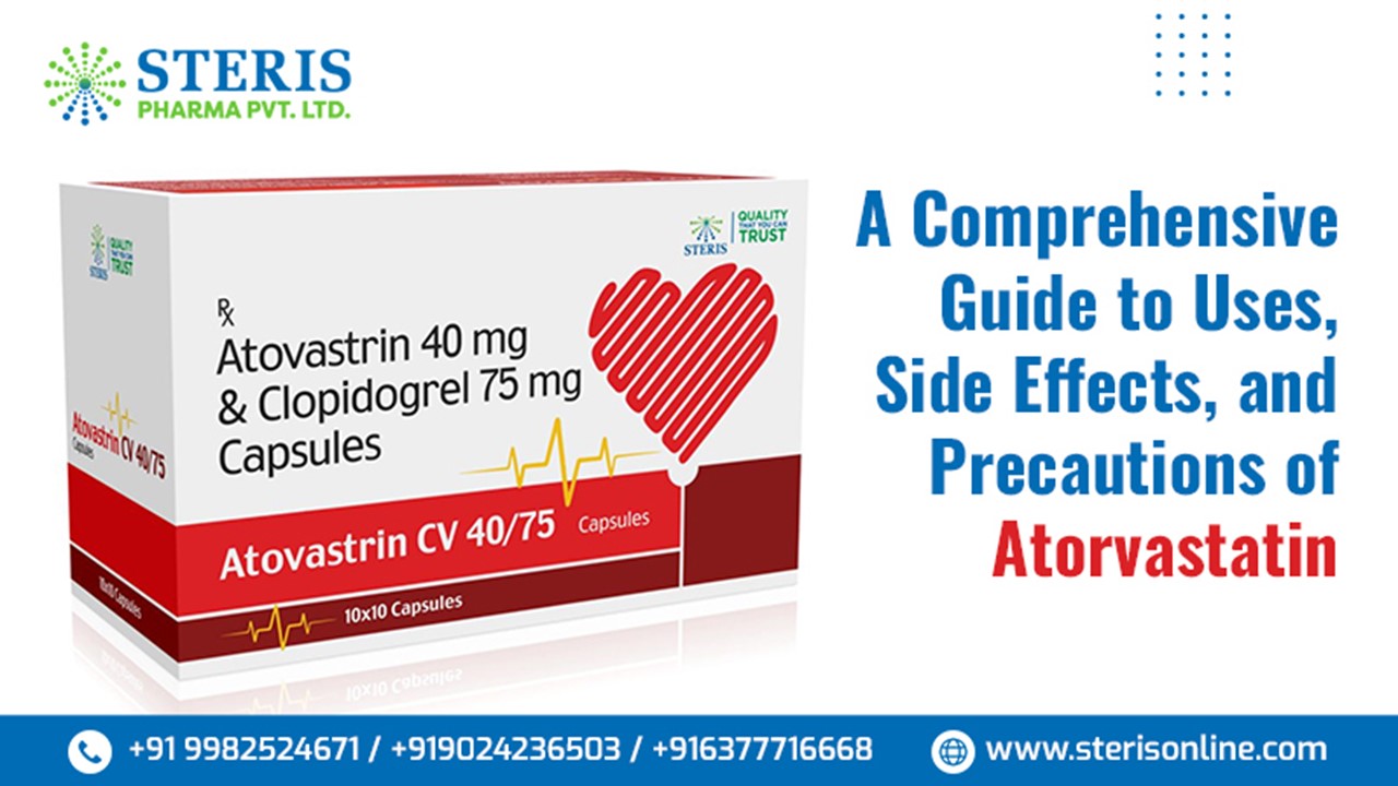 STERIS PHARMA | Atorvastatin: A Complete Guide to Uses & Side Effects presentation | free to ...