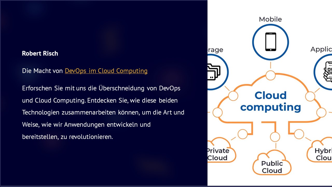 Robert Risch Die Rolle von DevOps in der Cloud Computing presentation ...