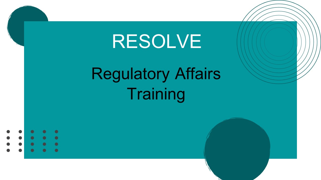 Regulatory Affairs Course presentation | free to download