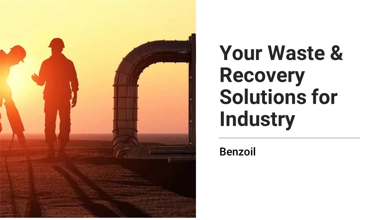 Waste Oil Collection presentation | free to download