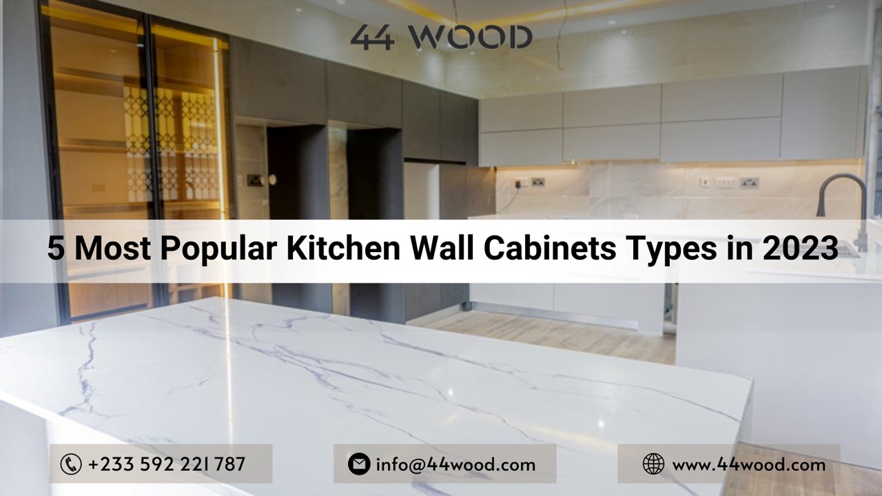 5 Popular Types of Kitchen Wall Cabinets | 44 Wood presentation | free ...