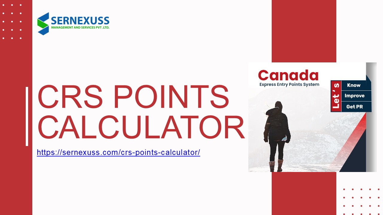CRS Points Calculator presentation | free to download