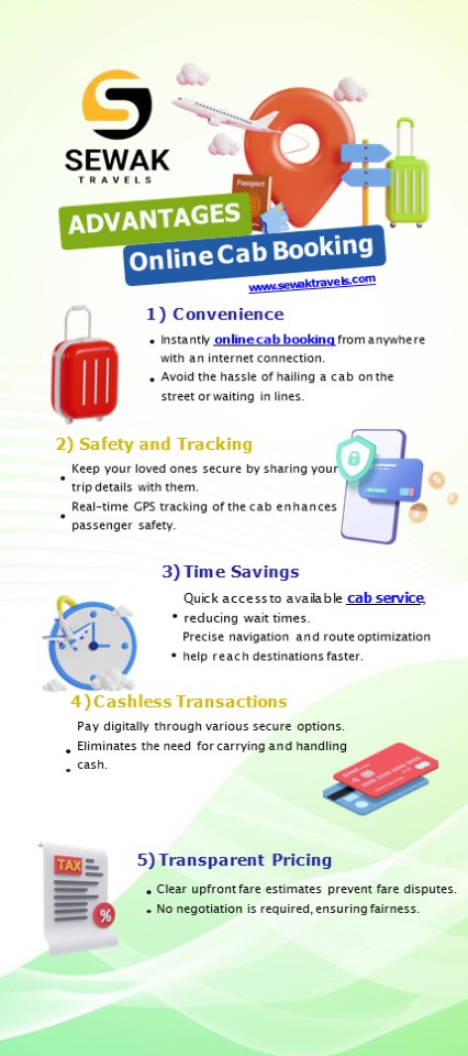 Advantages of Online Cab Booking presentation | free to download