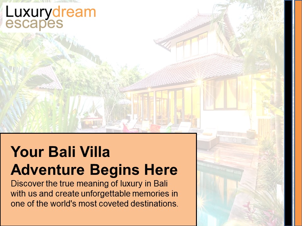 Luxury Villa Bali presentation | free to download