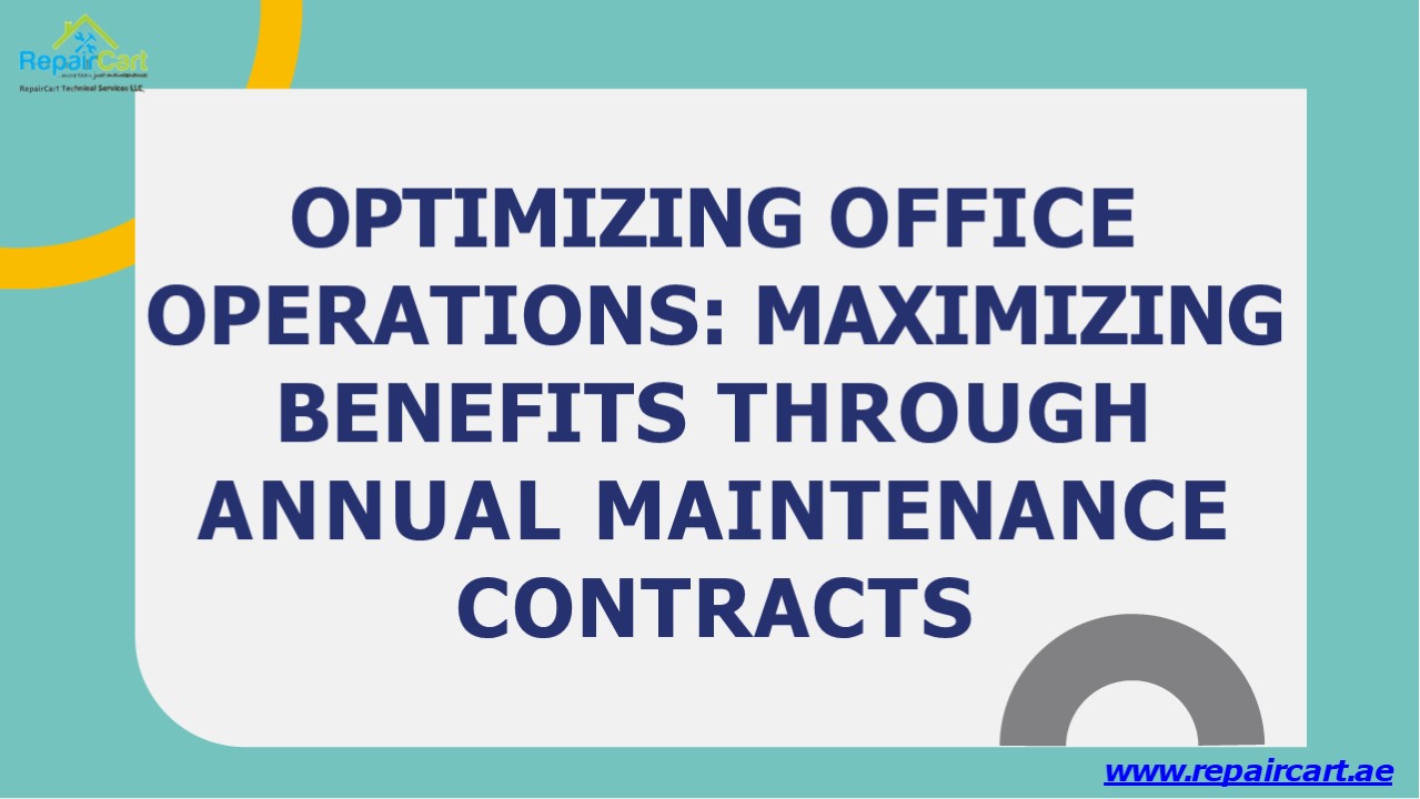 PPT – Annual maintenance contract for offices PowerPoint presentation ...