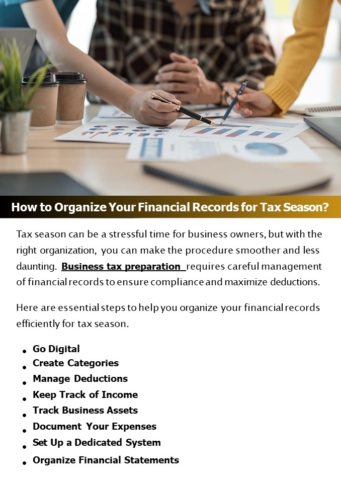 How to Organize Your Financial Records for Tax Season? presentation ...