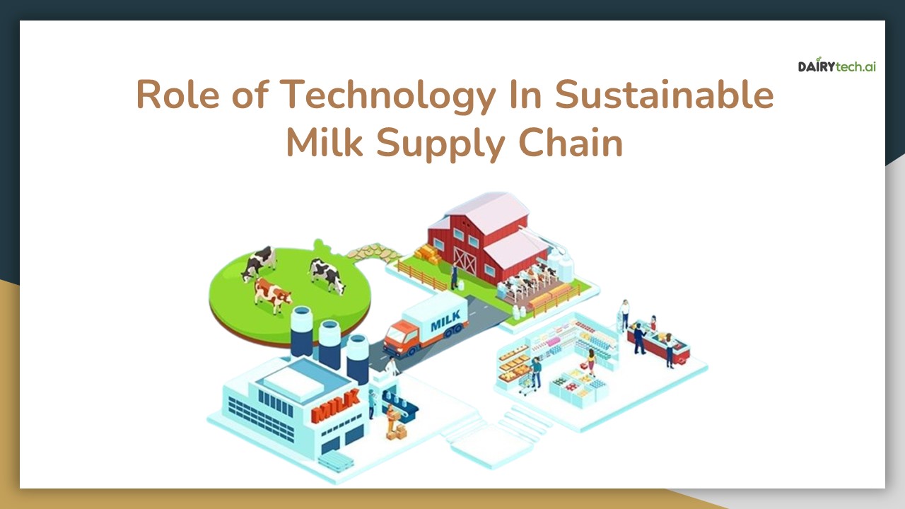 Role of Technology In Sustainable Milk Supply Chain presentation | free ...