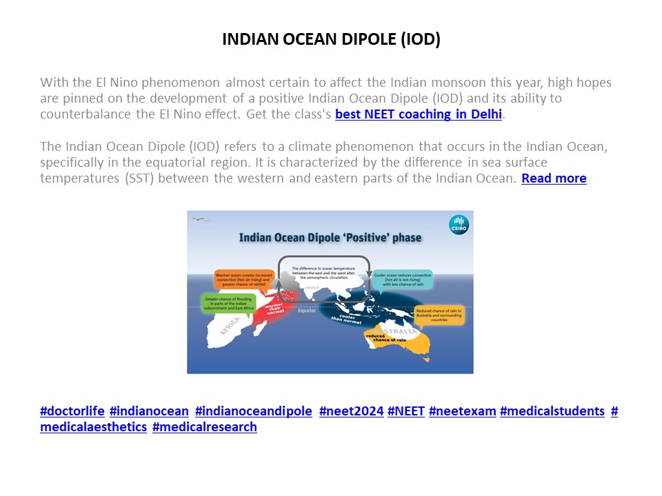 INDIAN OCEAN DIPOLE (IOD) presentation | free to download