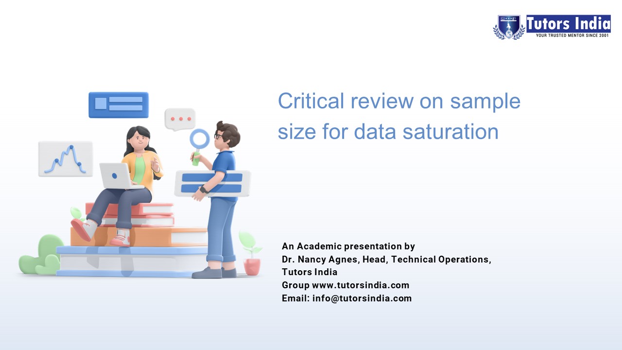 Sample sizes for saturation in qualitative research presentation | free ...