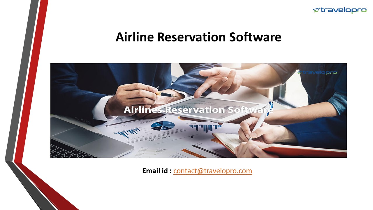 Airline Reservation Software presentation | free to download