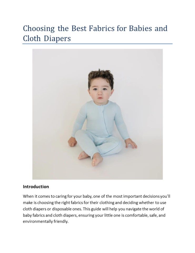 PPT – Best baby clothes fabrics PowerPoint presentation | free to ...