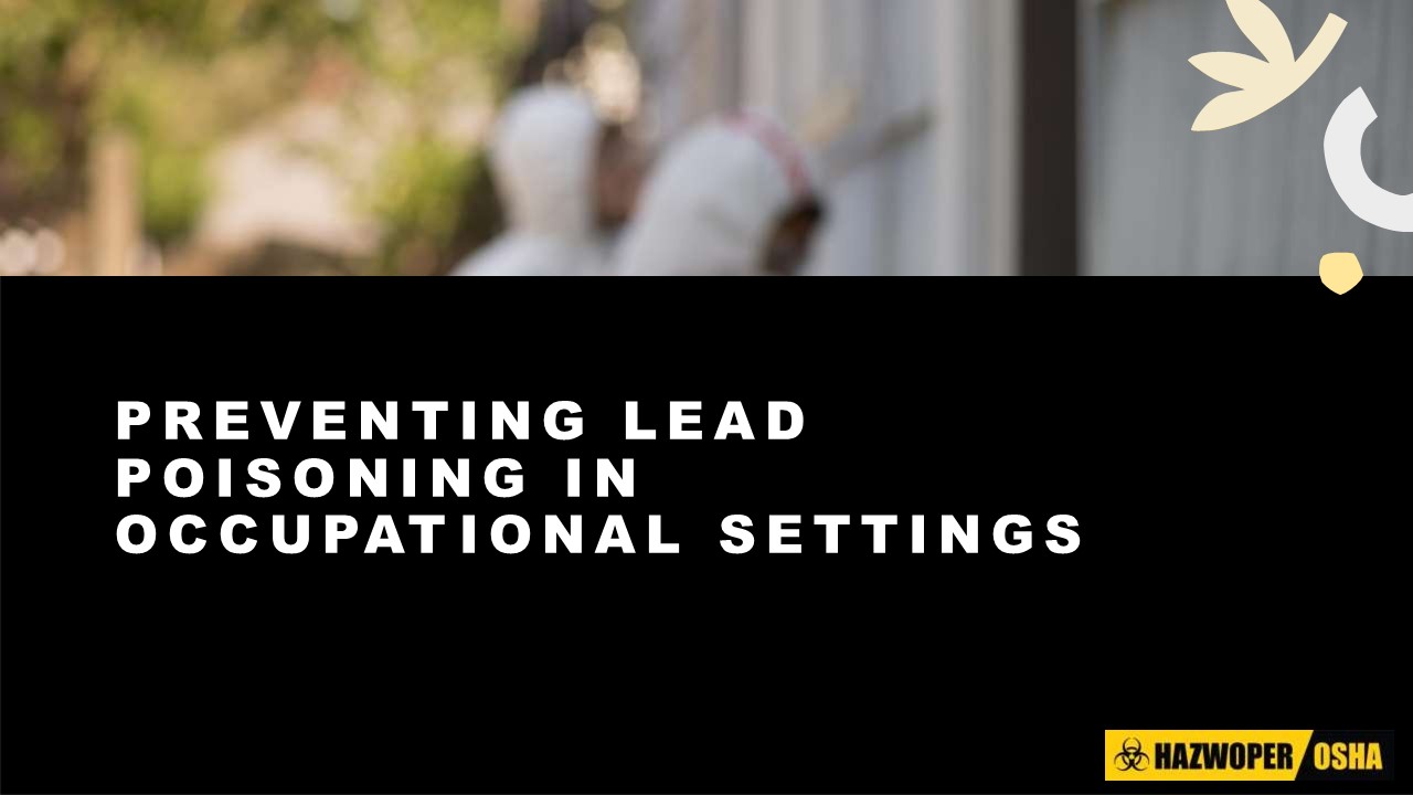 PPT – Preventing Lead Poisoning in Occupational Settings PowerPoint ...