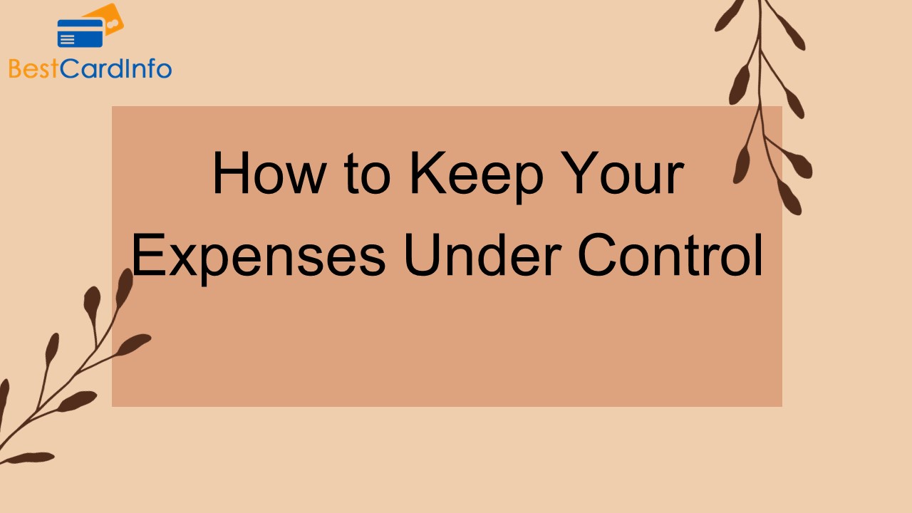 PPT – How to Keep Your Expenses Under Control PowerPoint presentation ...
