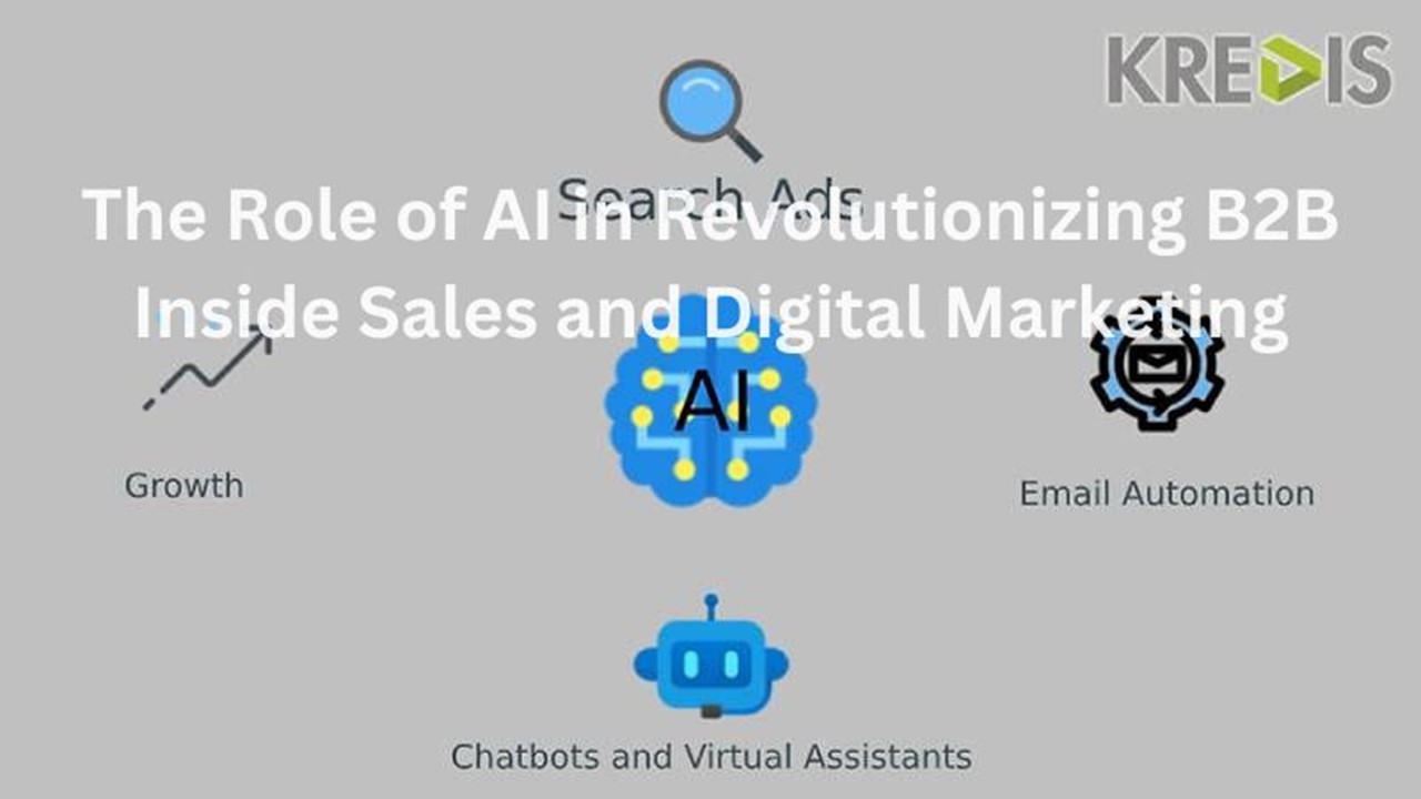 The Role of AI in Revolutionizing B2B Inside Sales and Digital Marketing presentation | free to ...