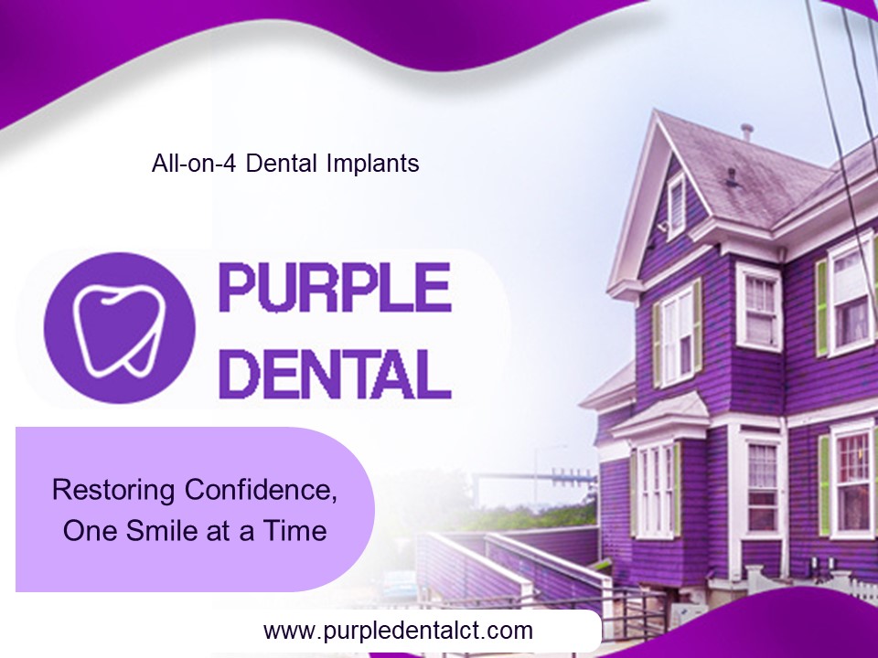 Purple Dental: Transforming Smiles with All-on-4 Dental Implants ppt ...