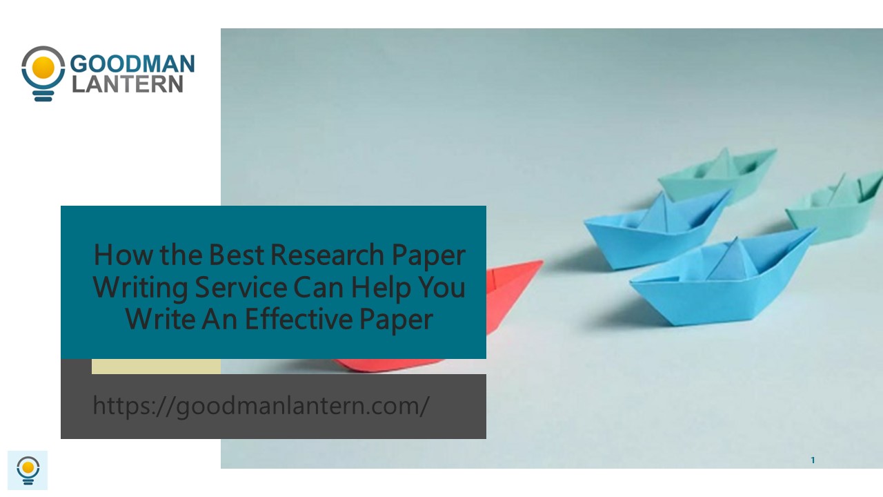 How the Best Research Paper Writing Service Can Help You Write An ...