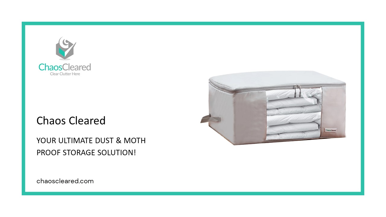 PPT – Dust and Moth Proof Storage Bag for Clothes and Blankets - Chaos ...