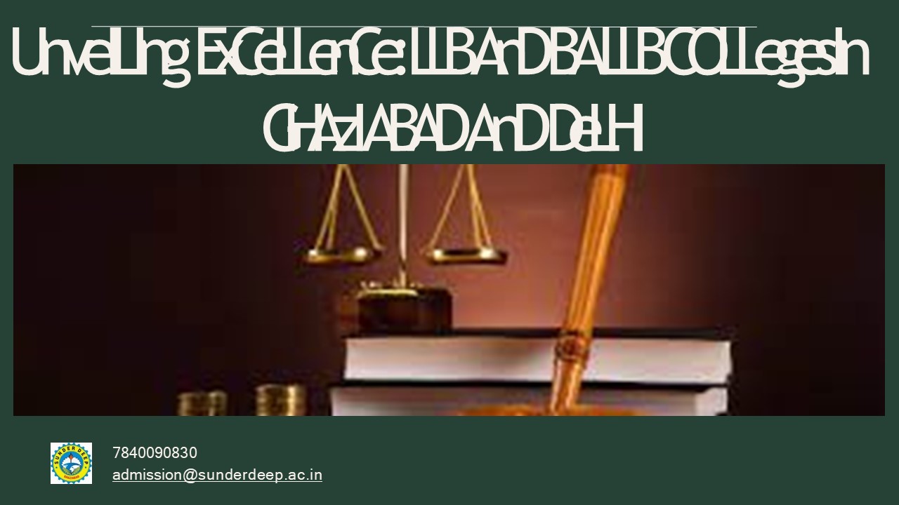 PPT – Unveiling Excellence: LLB and BA LLB Colleges in Ghaziabad and ...
