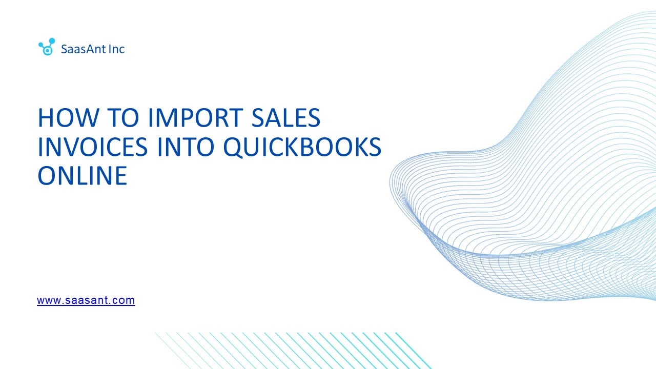 PPT – How to Import Sales Invoices into QuickBooks Online PowerPoint presentation | free to ...