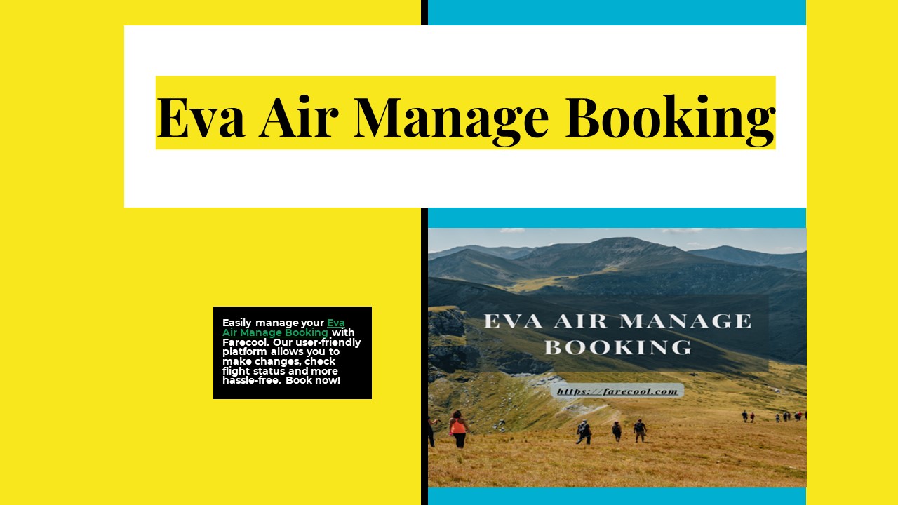PPT – Eva Air Manage Booking PowerPoint presentation | free to download - id: 9837ec-ZDcwM