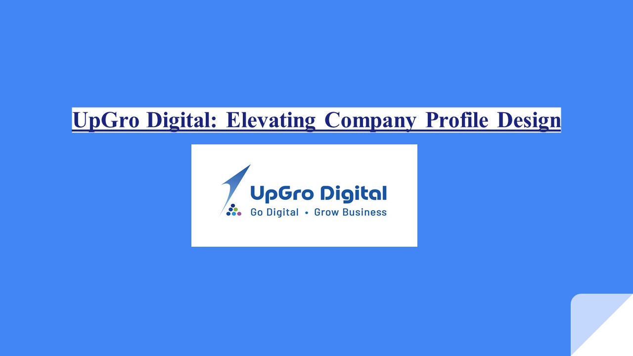 PPT – UpGro Digital PowerPoint presentation | free to download - id ...