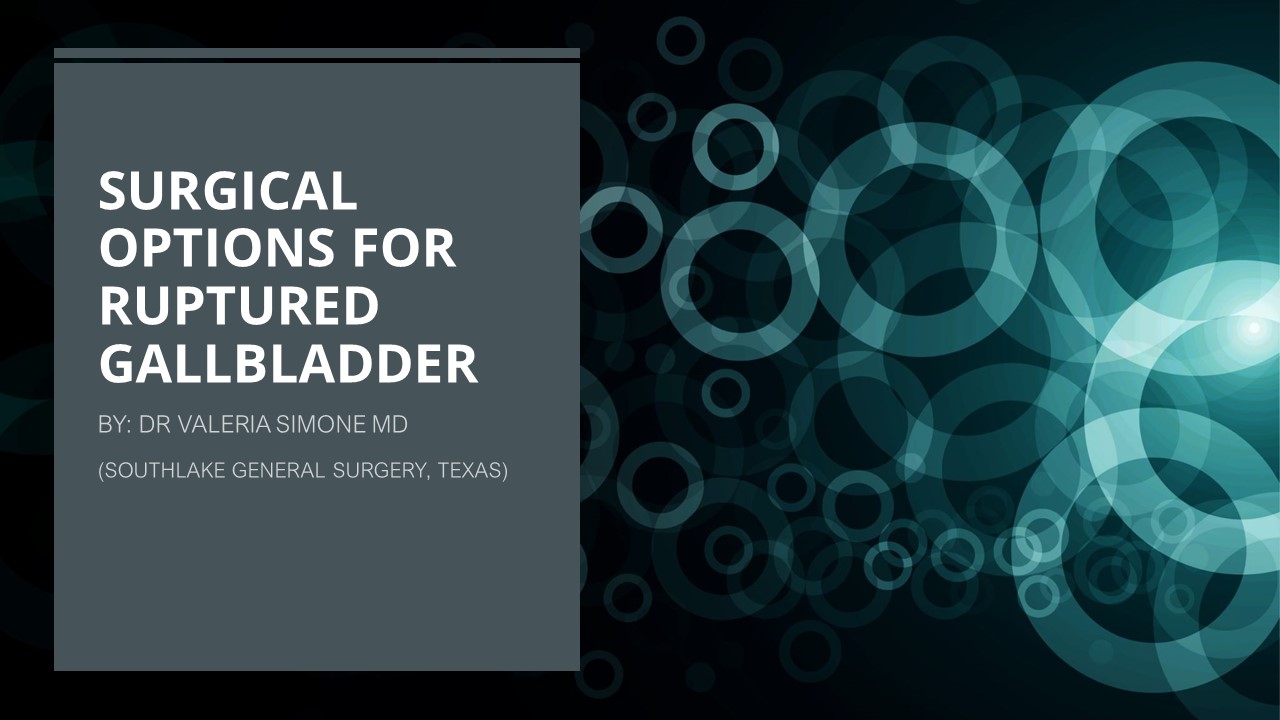 PPT – Surgical Options for Ruptured Gallbladder PowerPoint presentation ...