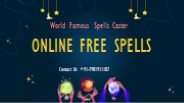 PPT – Real voodoo spells -free voodoo spells-powerful voodoo spells PowerPoint presentation ...
