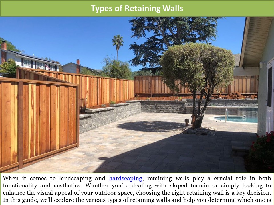 PPT – Types of Retaining Walls PowerPoint presentation | free to ...