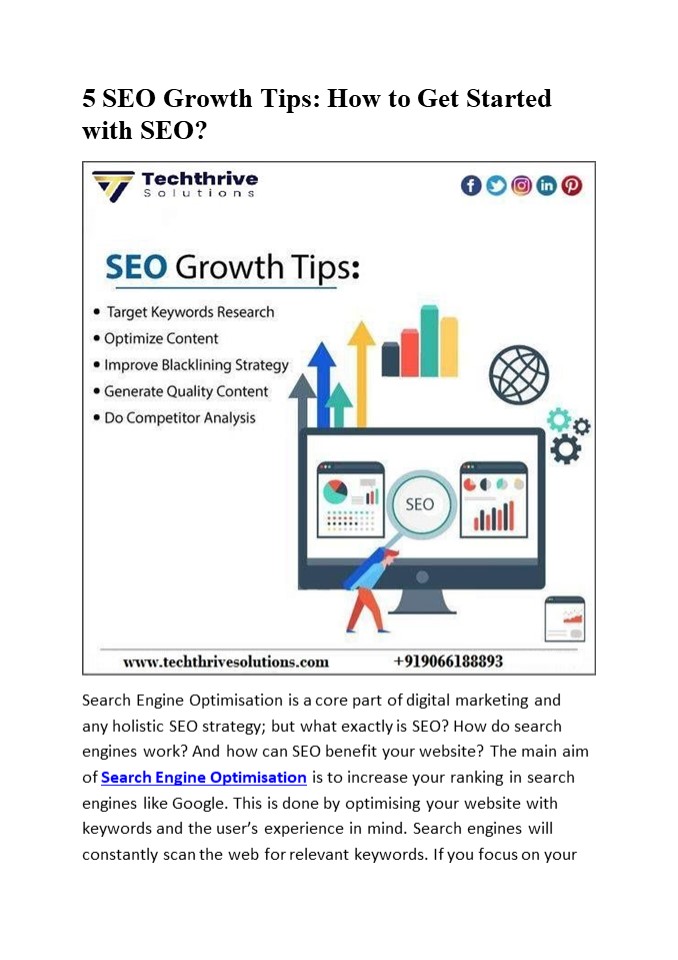 PPT – 5 SEO Tips- How to Get Started with SEO PowerPoint presentation | free to download - id ...