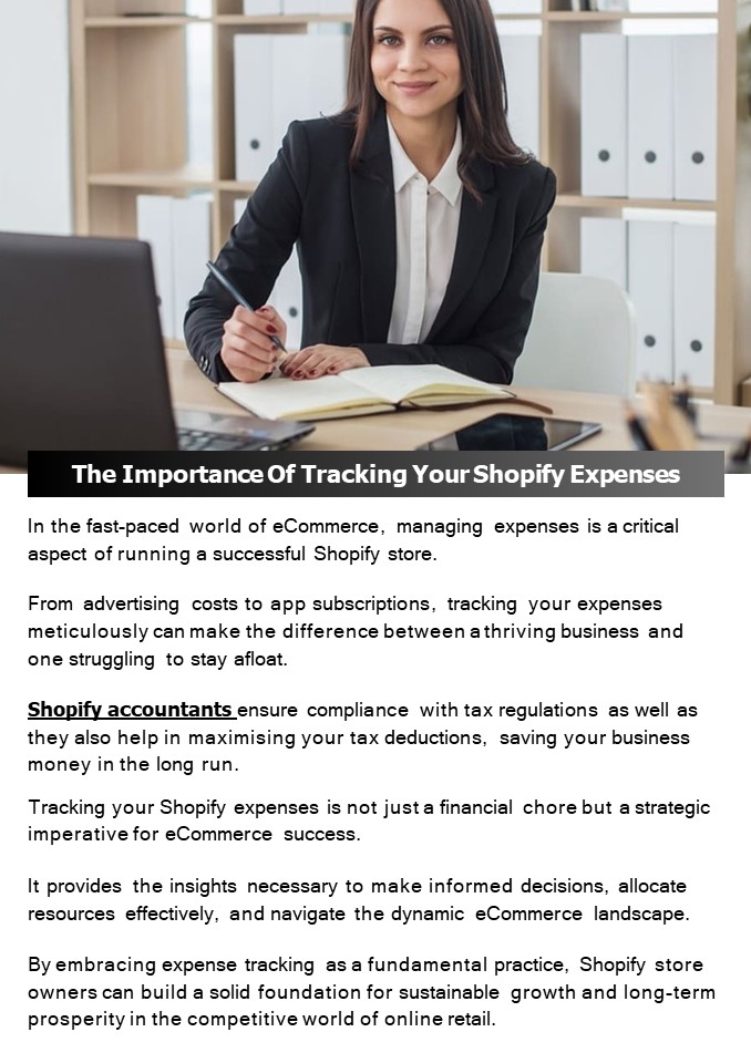 The Importance Of Tracking Your Shopify Expenses presentation | free to download