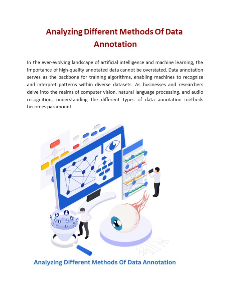 Analyzing Different Methods Of Data Annotation Presentation Free To Download