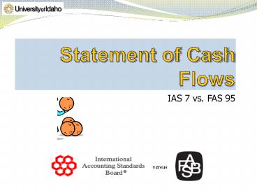 PPT – Statement of Cash Flows PowerPoint presentation | free to view ...