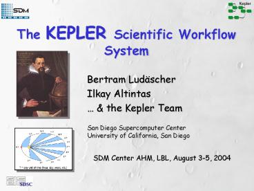 The KEPLER Scientific Workflow System presentation | free to view
