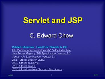 PPT – Servlet and JSP PowerPoint presentation | free to view - id ...