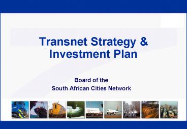 Transnet Strategy presentation | free to view