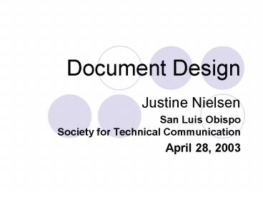 PPT – Document Design PowerPoint presentation | free to download - id ...