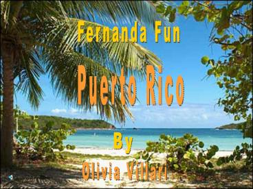 Puerto Rico presentation | free to view