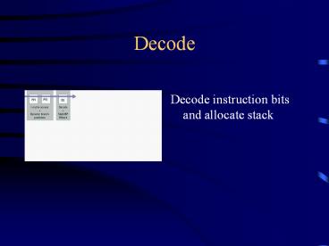 Decode presentation | free to view