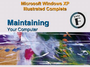 PPT – Microsoft Windows XP Illustrated Complete PowerPoint presentation ...