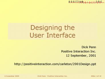 PPT – Slide 1 of 42 PowerPoint presentation | free to download - id ...