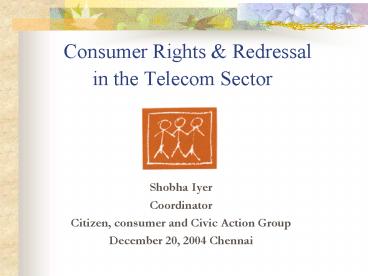 Consumer Rights presentation | free to view