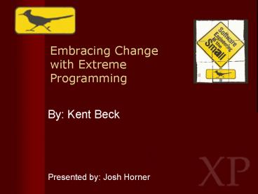 PPT – Embracing Change with Extreme Programming PowerPoint presentation ...